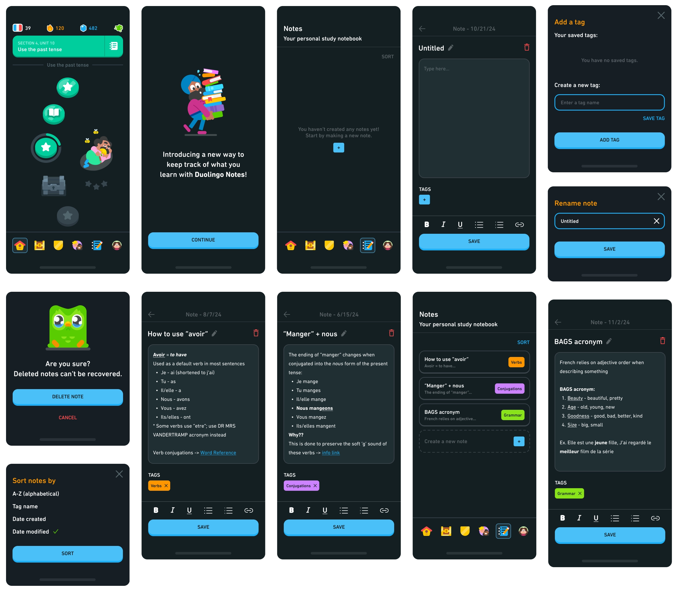 DUOLINGO — Tany Dourev
