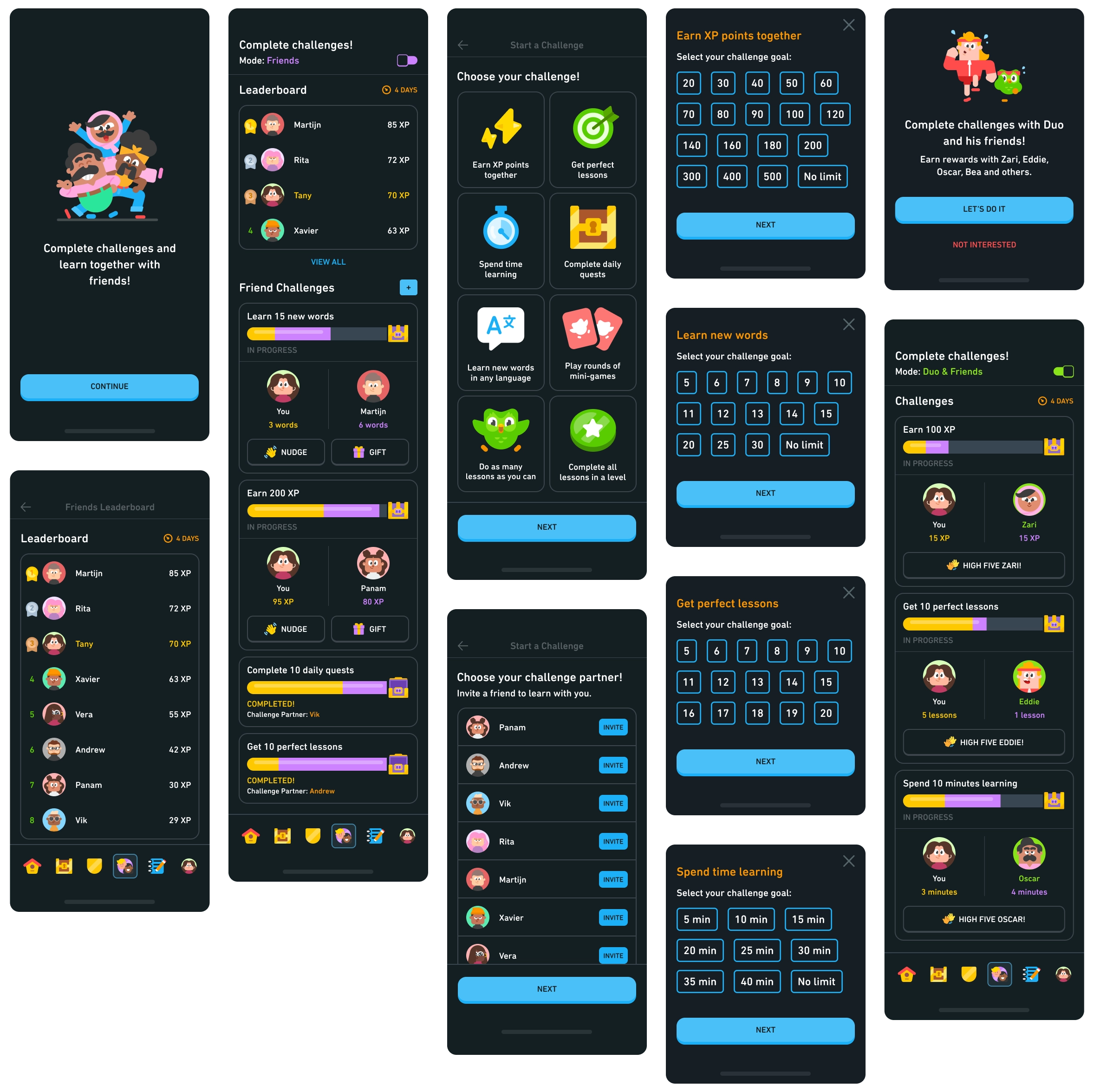 DUOLINGO — Tany Dourev