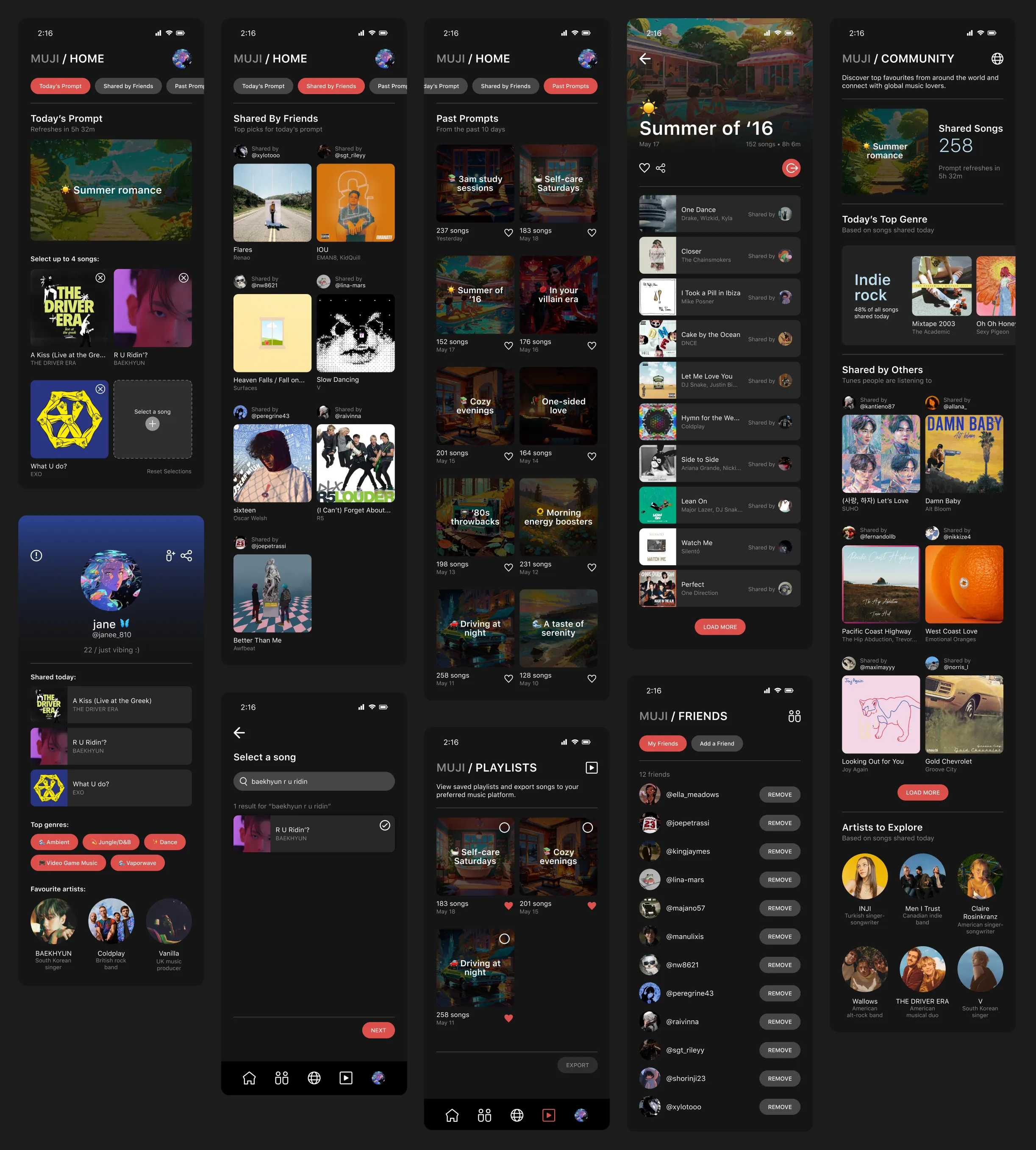 MUJI — Tany Dourev